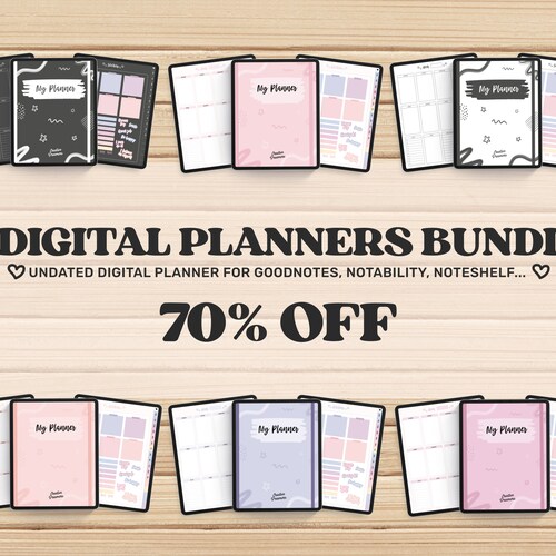 Digital Planner Bundle Goodnotes Planner Ipad Planner - Etsy
