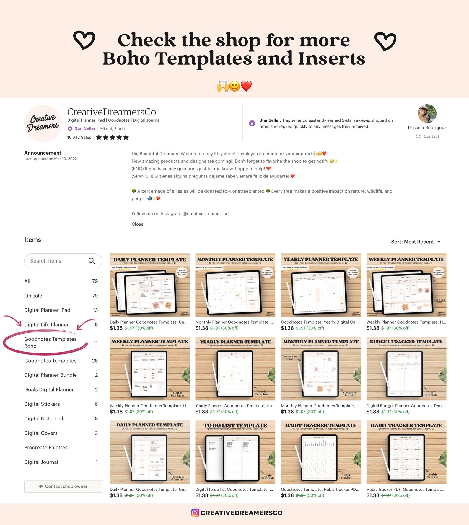 Goodnotes Template Yearly Digital Calendar Undated Digital - Etsy