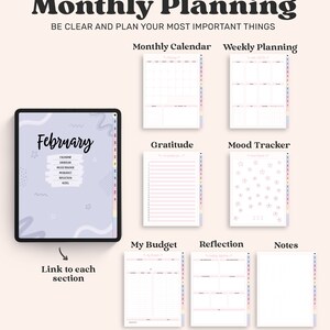 Undated Digital Planner, Digital Planner Ipad, Goodnotes Planner ...