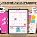 Weekly Planner Goodnotes Template, Undated Digital Planner Pdf, Digital ...
