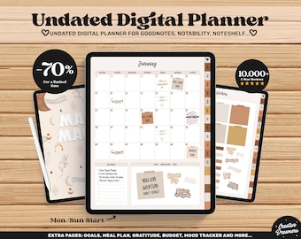 Goodnotes Planner iPad Planner Retro Planner Digital - Etsy
