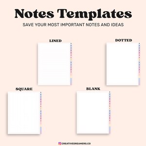 Undated Digital Planner Goodnotes, iPad Planner, Notability Planner ...