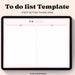 Digital to Do List Goodnotes Template, Cute to Do List Pdf, iPad to Do ...