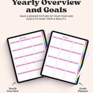 Digital Goodnotes Journal, Weekly Planner, Monthly Planner, Digital ...