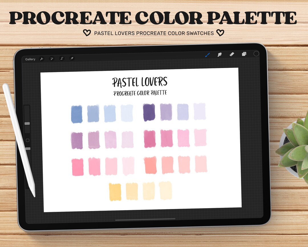 Procreate Color Palette, Procreate Palette, Procreate Swatches ...