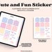 Digital Notebook, Goodnotes Template, Digital Journal Stickers ...