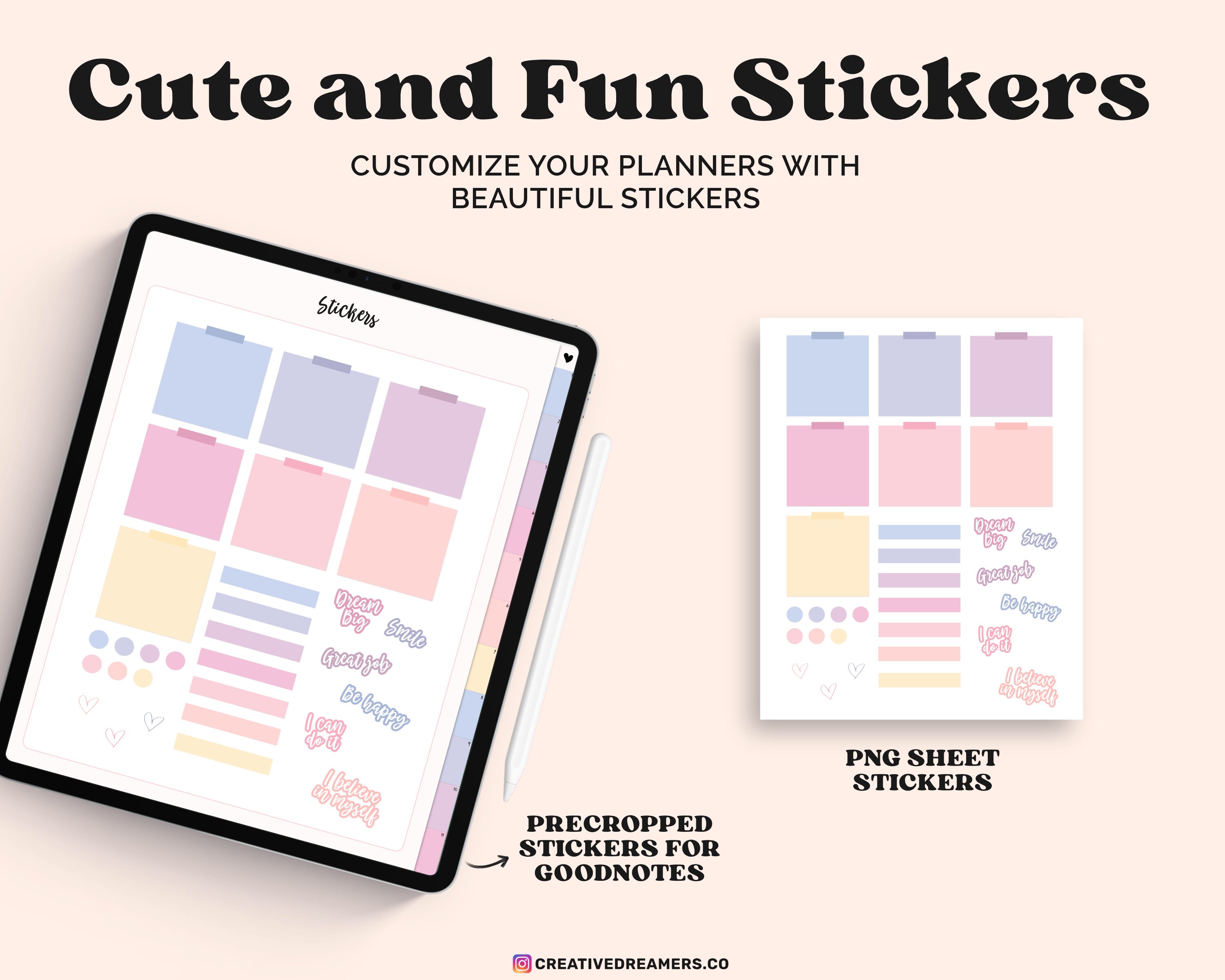 Digital Notebook Goodnotes Template Bullet Journal Digital - Etsy