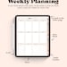 Undated Goodnotes Planner, Monthly Digital Planner, Goodnotes Template ...