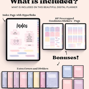 Undated Digital Planner, Digital Planner Ipad, Goodnotes Planner ...