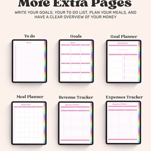 Digital Goodnotes Journal, Weekly Planner, Monthly Planner, Digital ...