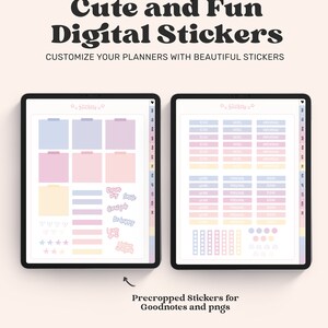 Monthly Planner Goodnotes Template, Undated Monthly Planner, Monthly ...