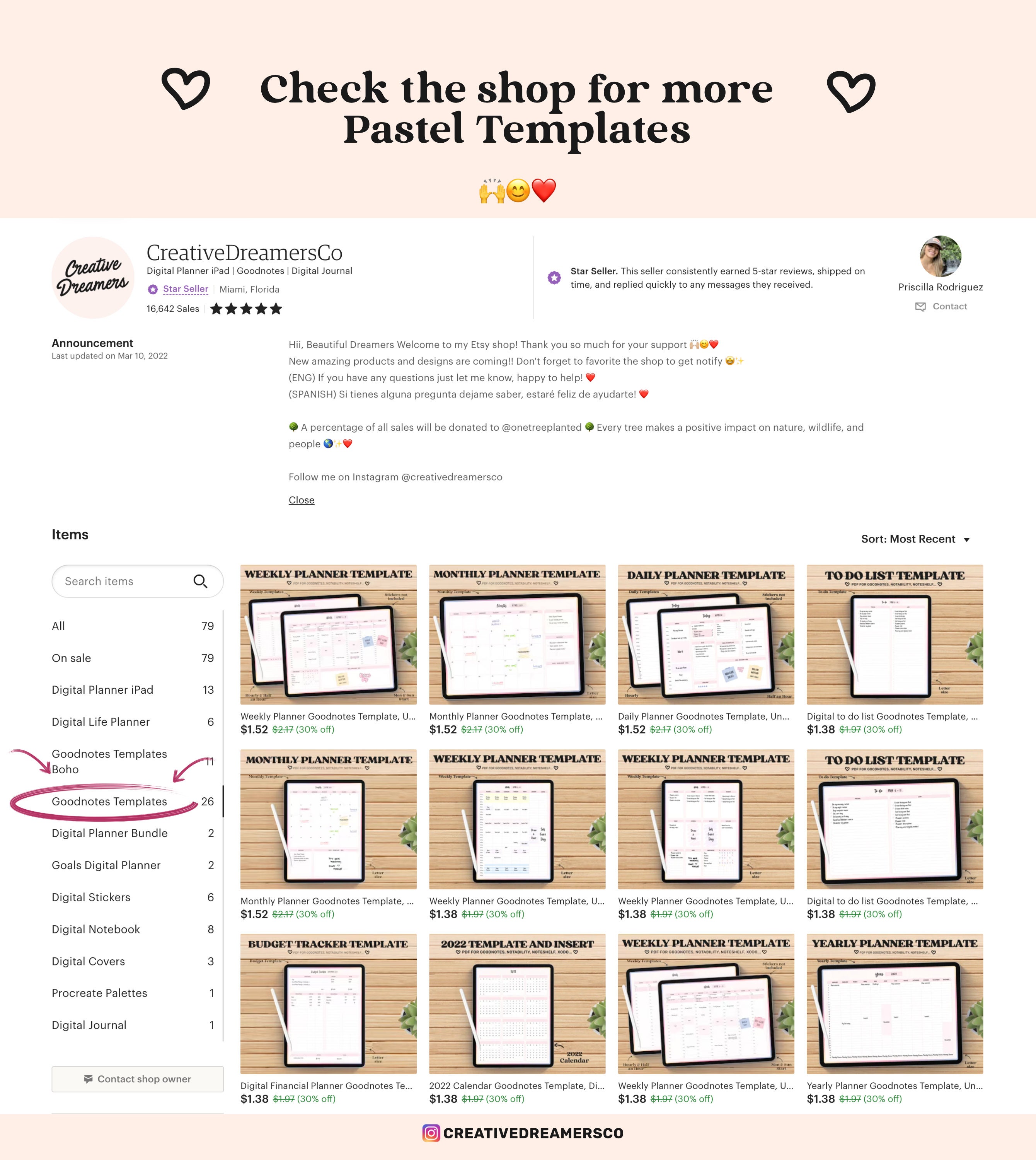 Mood Tracker Goodnotes Template Undated Digital Planner Ipad - Etsy