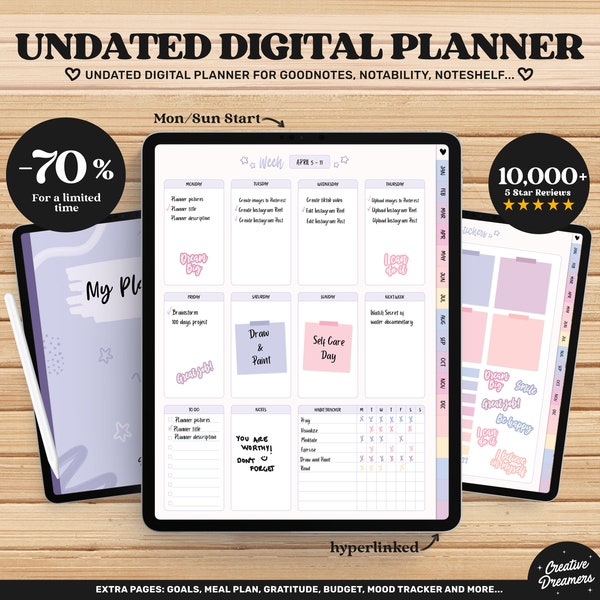 Digital Planner iPad - Etsy