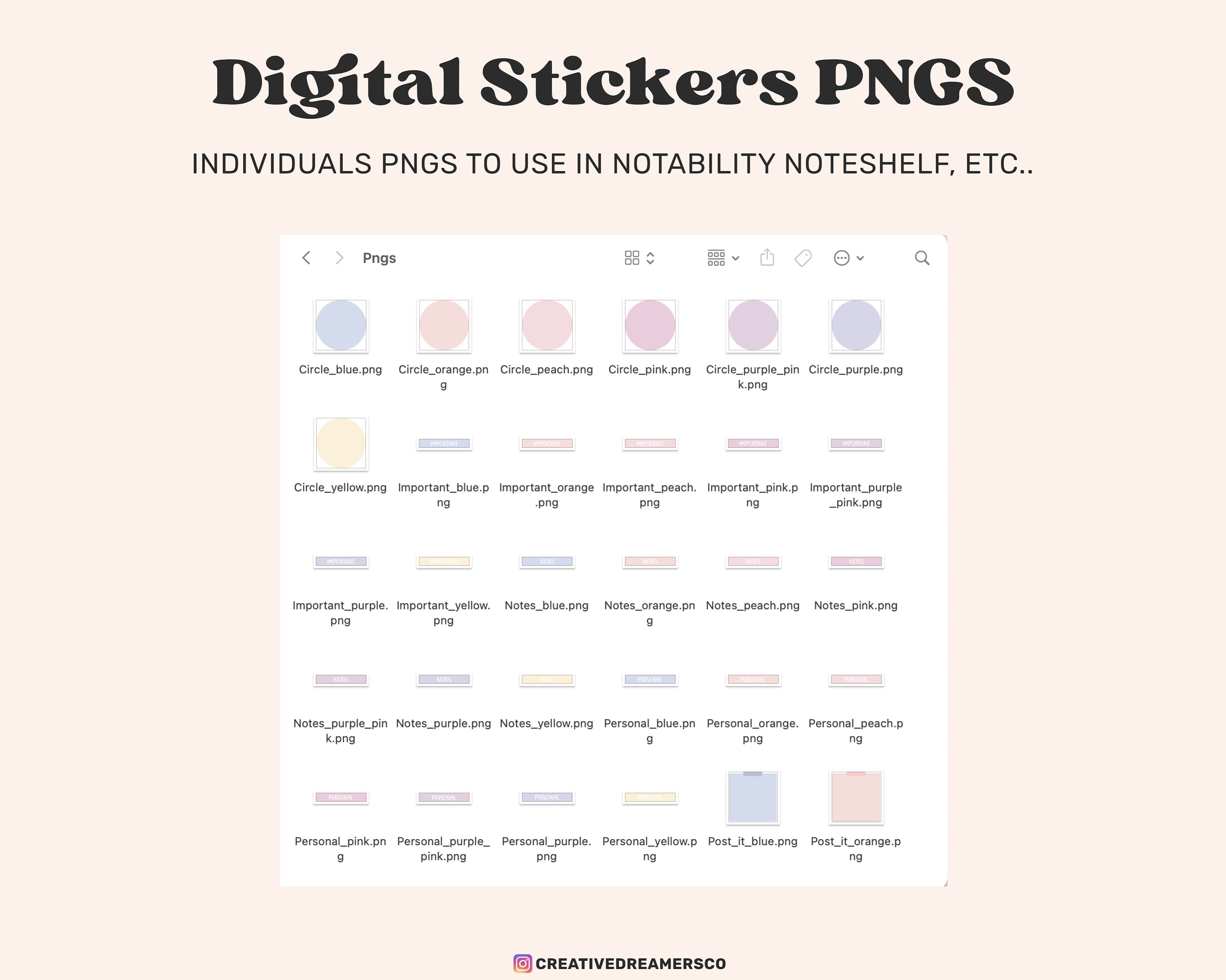 Goodnotes Stickers Digital Planner Stickers Precropped - Etsy