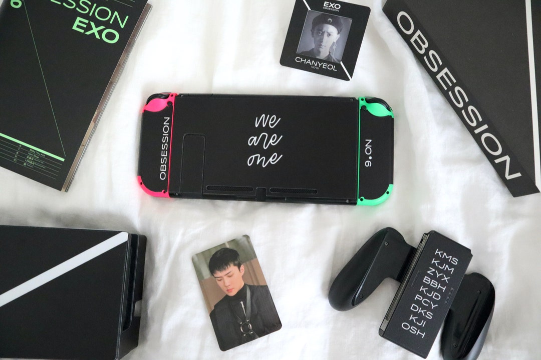 Nintendo Switch Decal for EXO Fans / EXO Obsession Switch Decal for ...