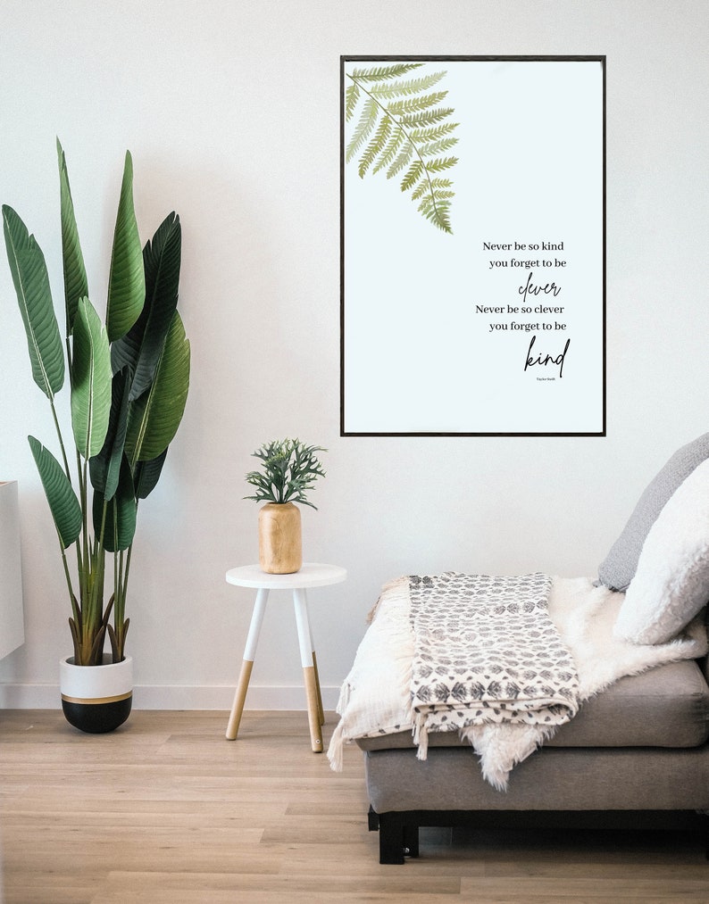 Taylor Swift Quote Art Kindness Quote Wall Decor - Etsy
