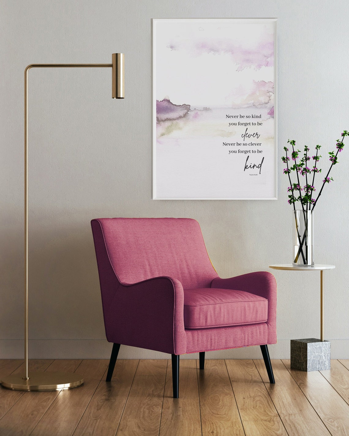 Taylor Swift Quote Art Kindness Quote Wall Decor - Etsy