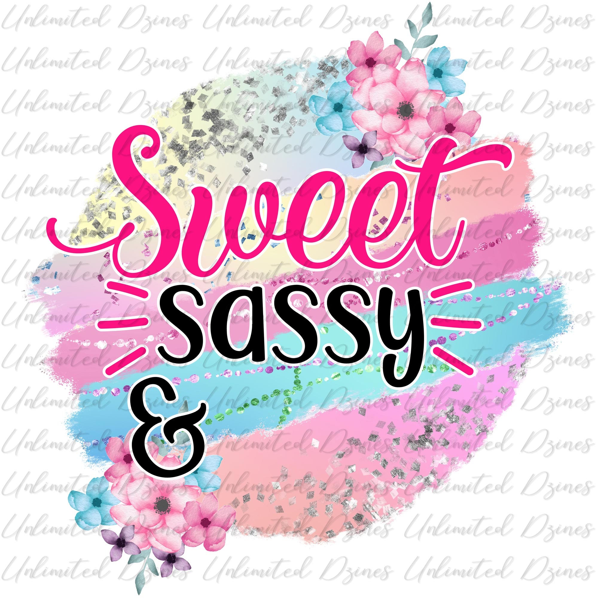 Sweet Sassy PNG | 1st Birthday PNG | Digital Download, Sassy Birthday ...