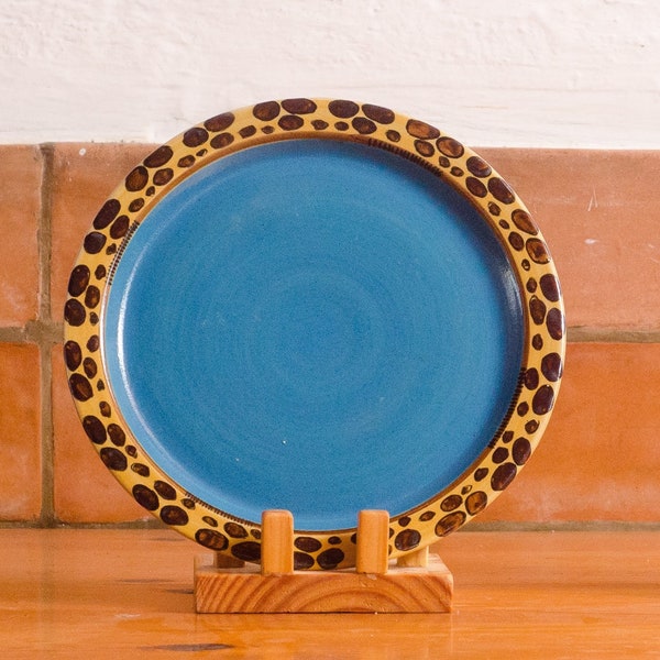 Leopard Print Dinner Plate - Etsy