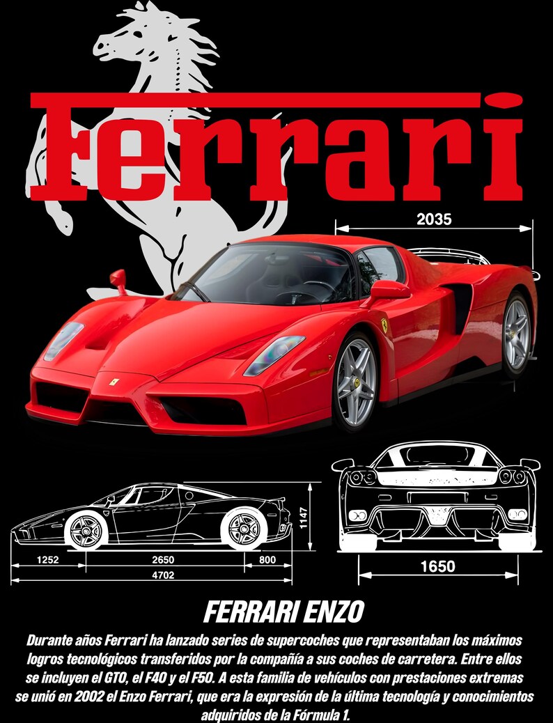 High Quality Ferrari PNG |transparent Background |digital Download ...