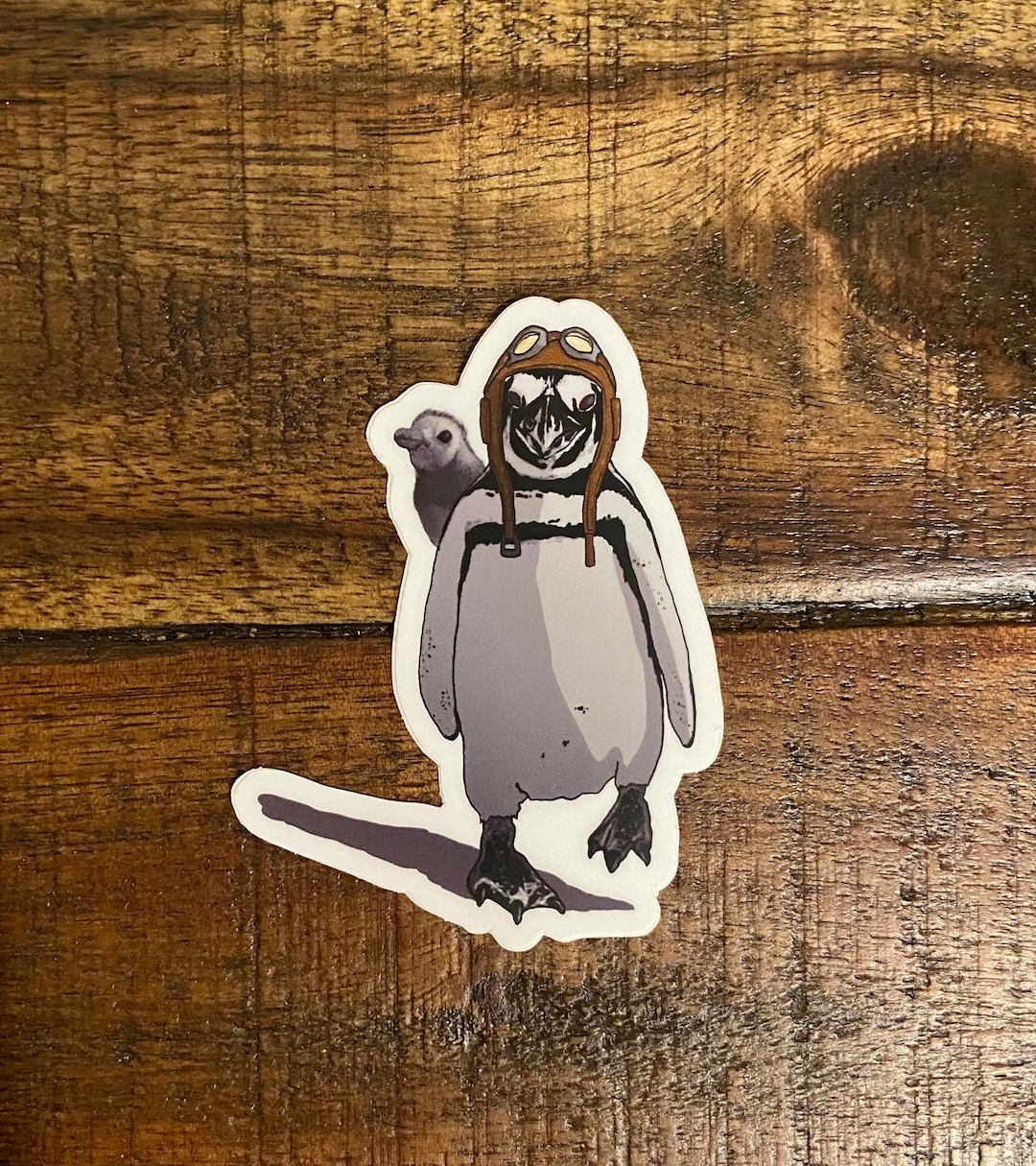 Din Dim and Dunn Premium Sticker, Penguin Art, Animal Art, Waterproof ...