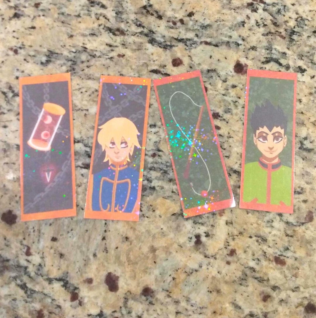 Hunter X Hunter Inspired Bookmarks - Etsy