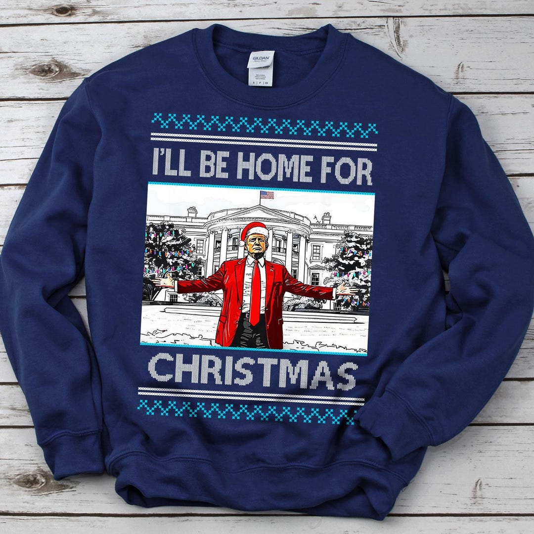 Trump Christmas Sweater 2024 Donald Trump Shirt MAGA Sweatshirt Funny ...
