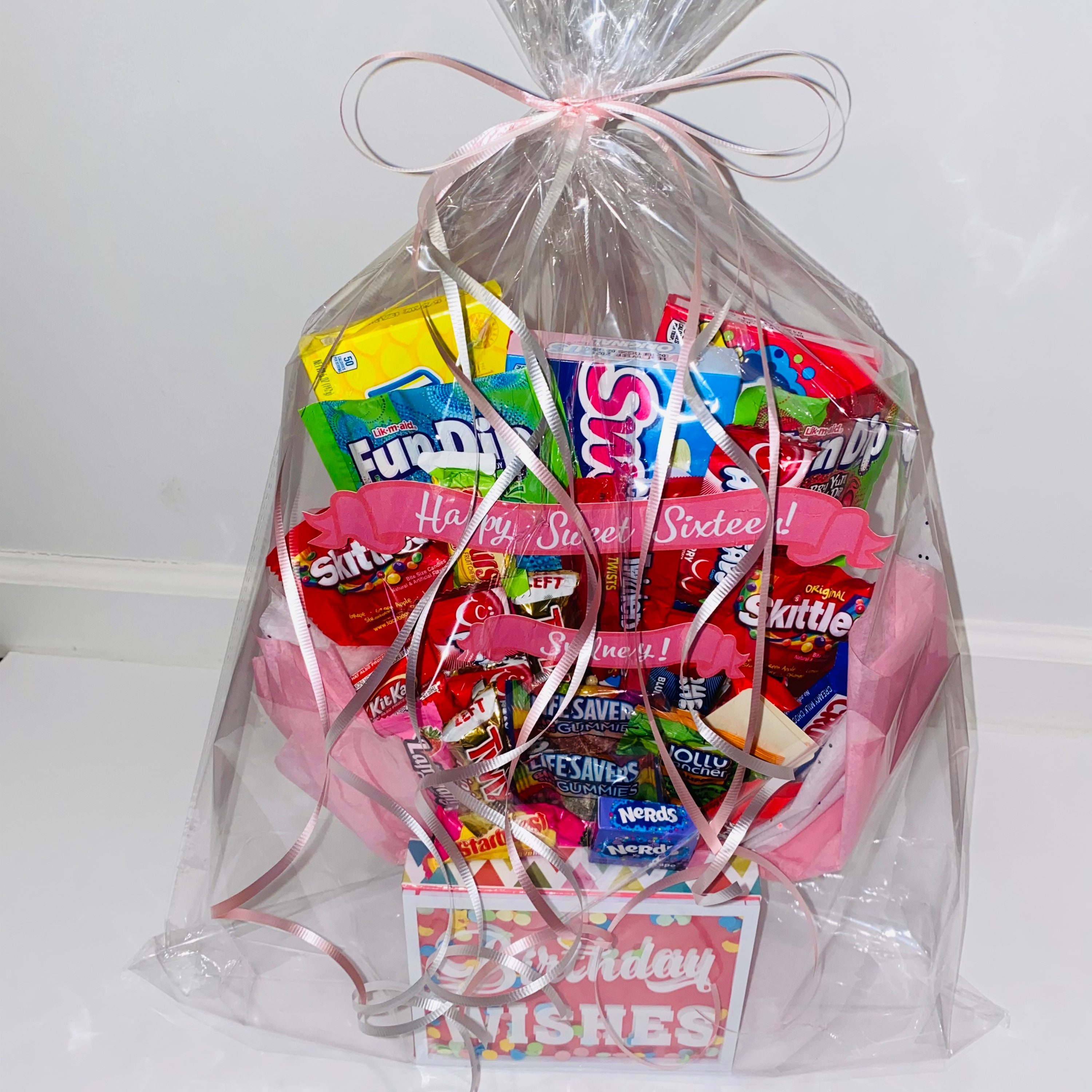 Personalized Sweet 16 Birthday Candy Bouquet - Etsy