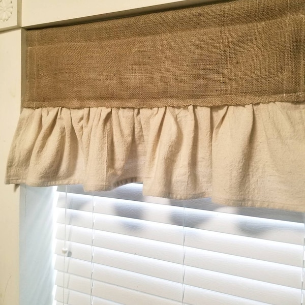 Ruffled Valance - Etsy