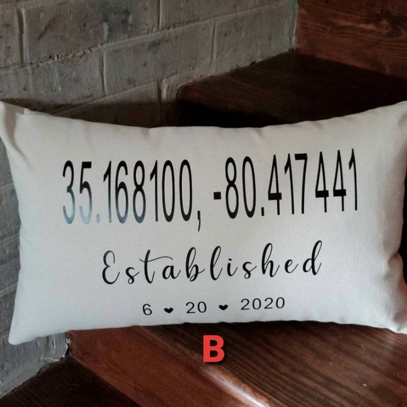 Longitude Pillow - Etsy