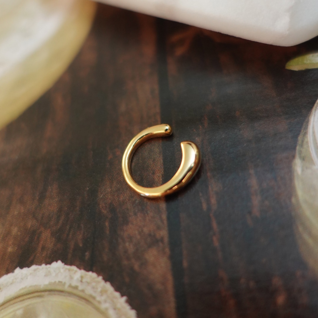 Gold Ear Cuff No Piercing, Geometric Simple Ear Cuffs, Tiny Ear Cuff ...