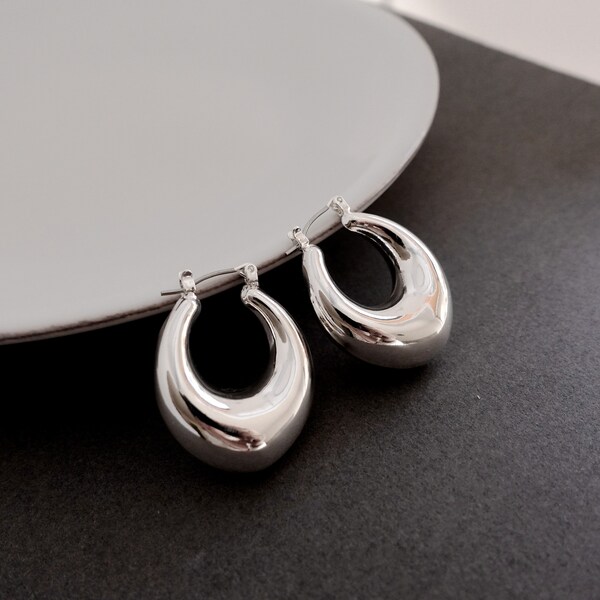 Bold Chunky Earrings - Etsy