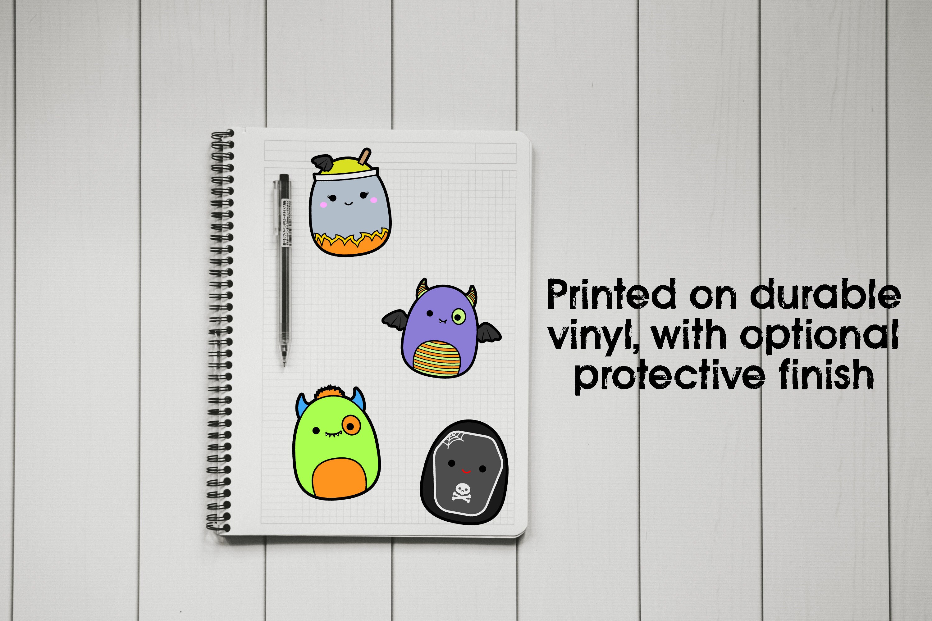 Updated Squishmallow Sticker Pack Halloween 2022 Collections - Etsy