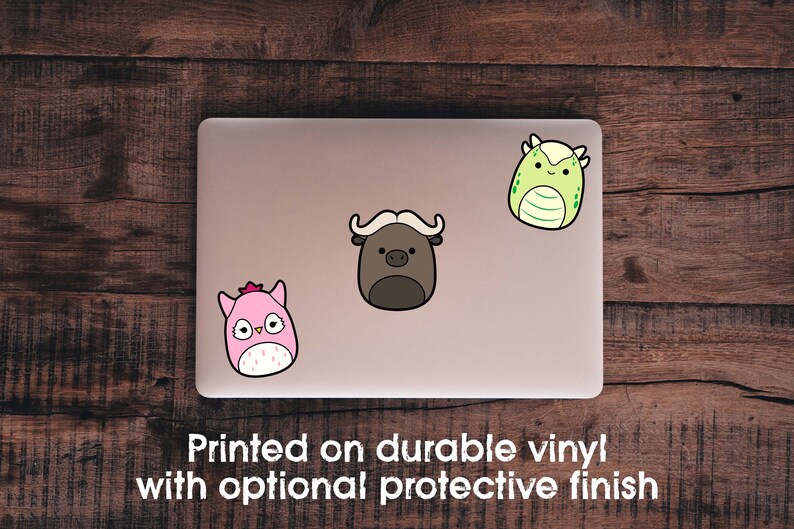 Squishmallow Sticker Pack Random Animals Collection - Etsy