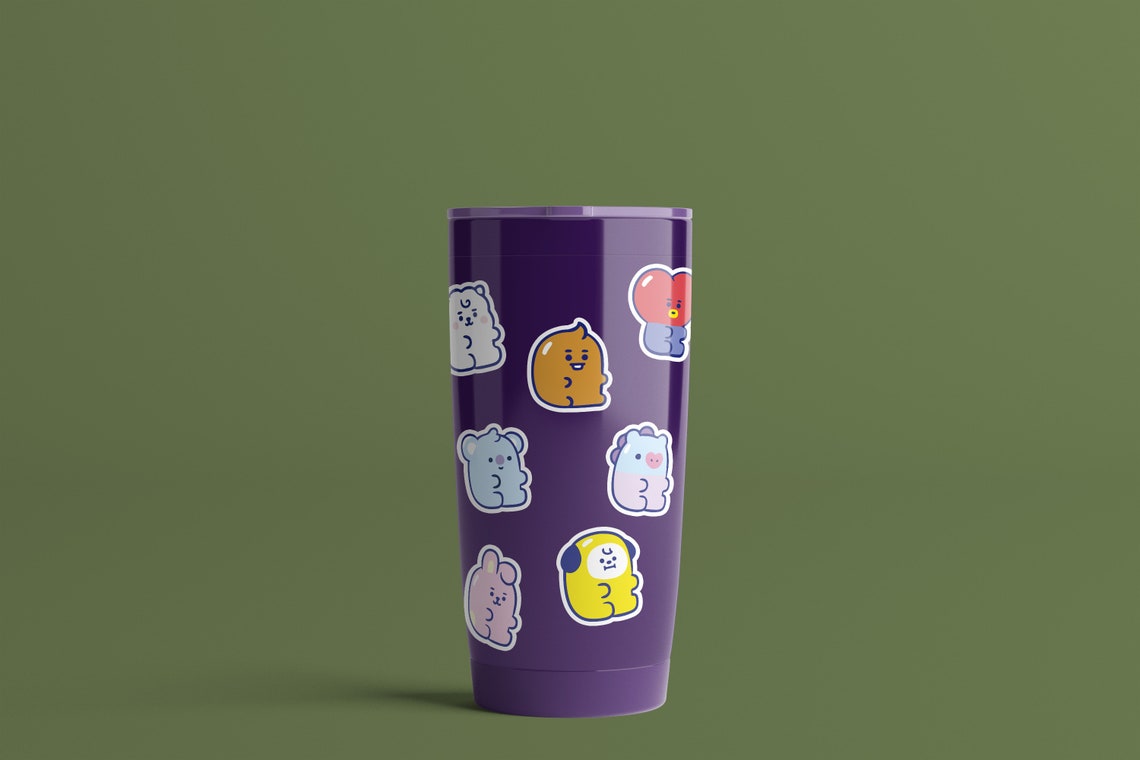 BT21/BTS Jelly Candy Sticker Pack - Etsy