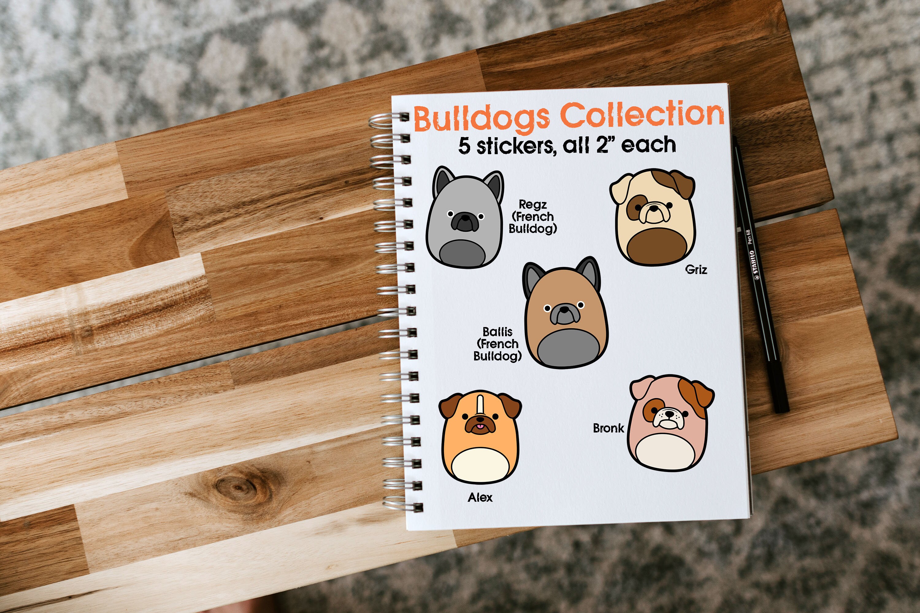 Squishmallow Sticker Pack | New Dogs Collections - Etsy