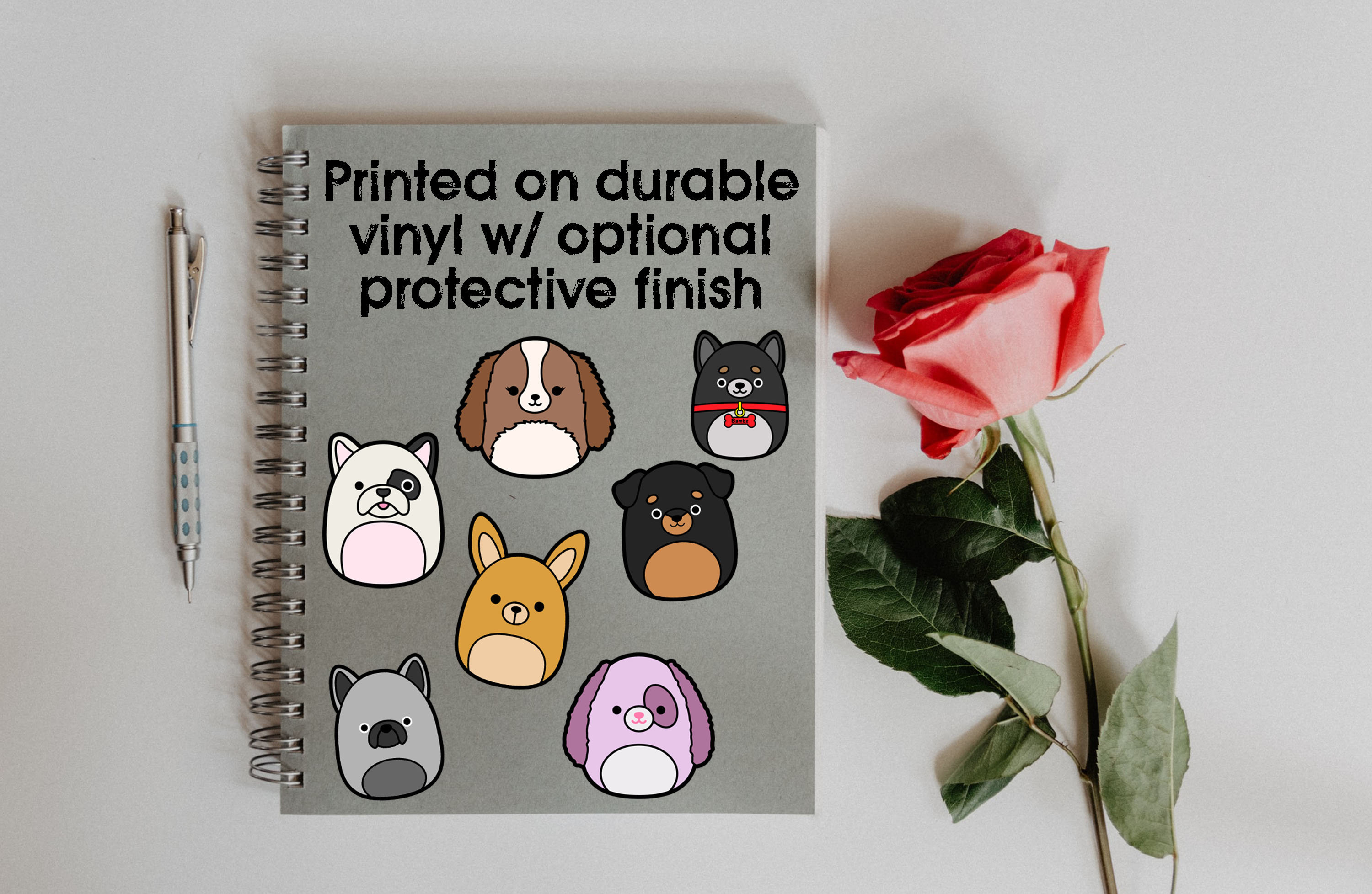 Squishmallow Sticker Pack | New Dogs Collections - Etsy