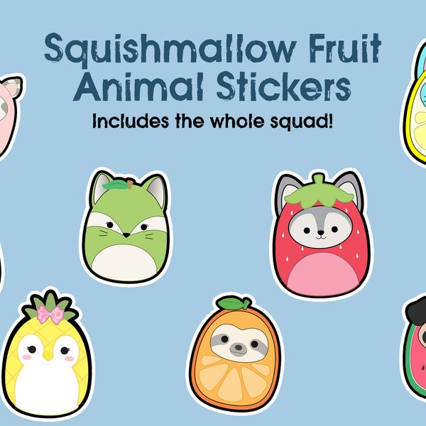 Squishmallow Sloth - Etsy