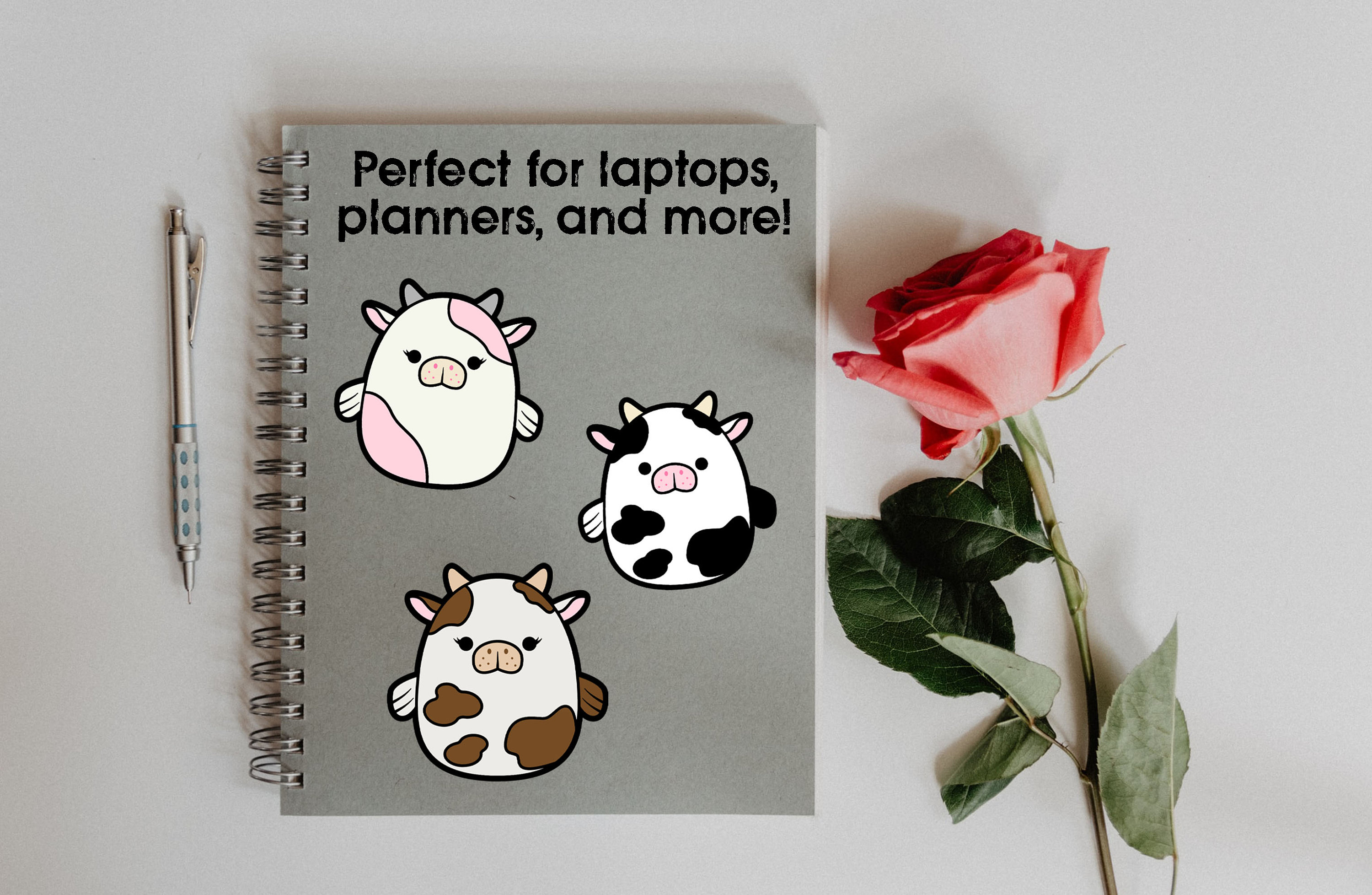 Squishmallow Sticker Pack | Sea Cow Collection - Etsy