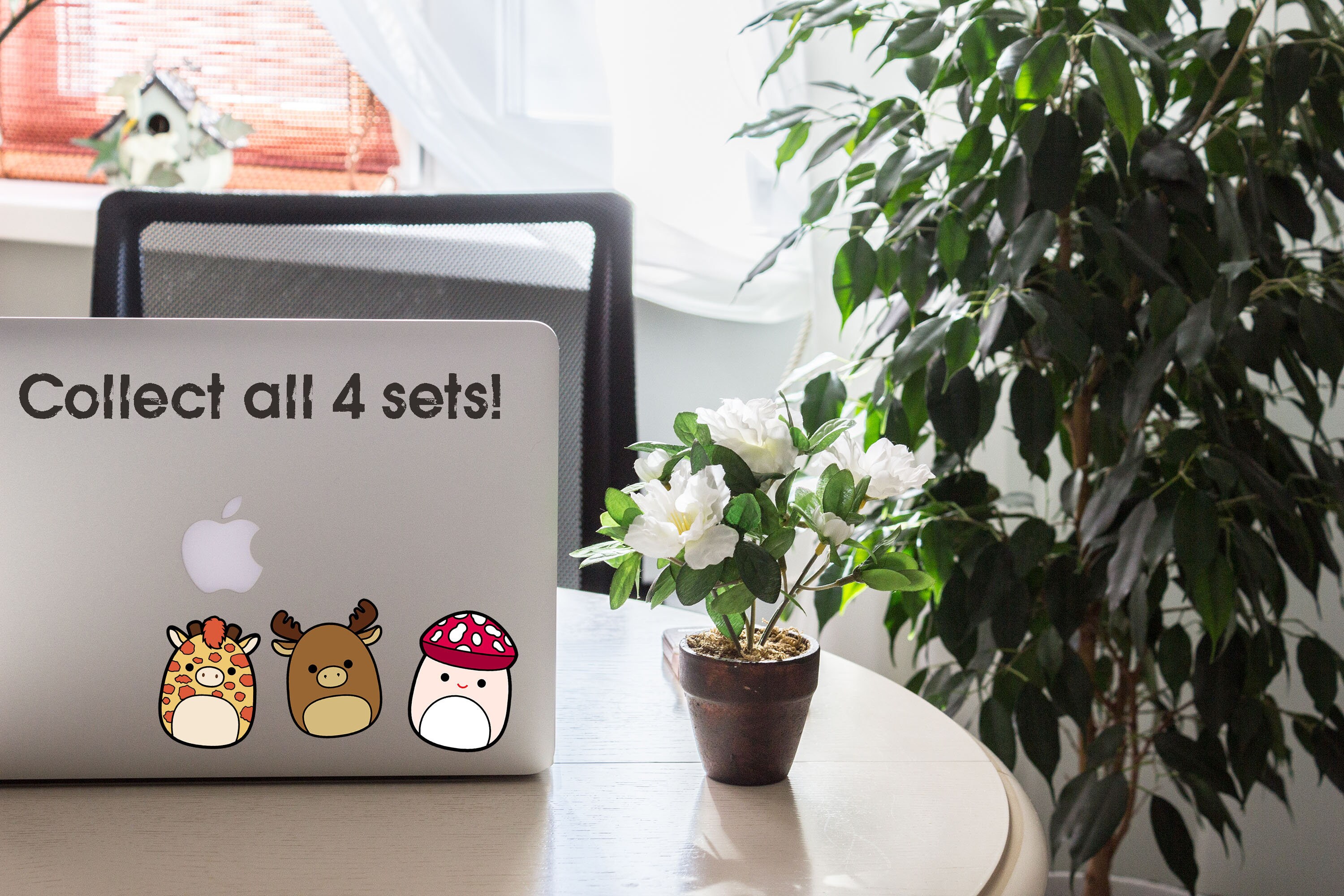 Squishmallow Sticker Pack Animal Collections - Etsy