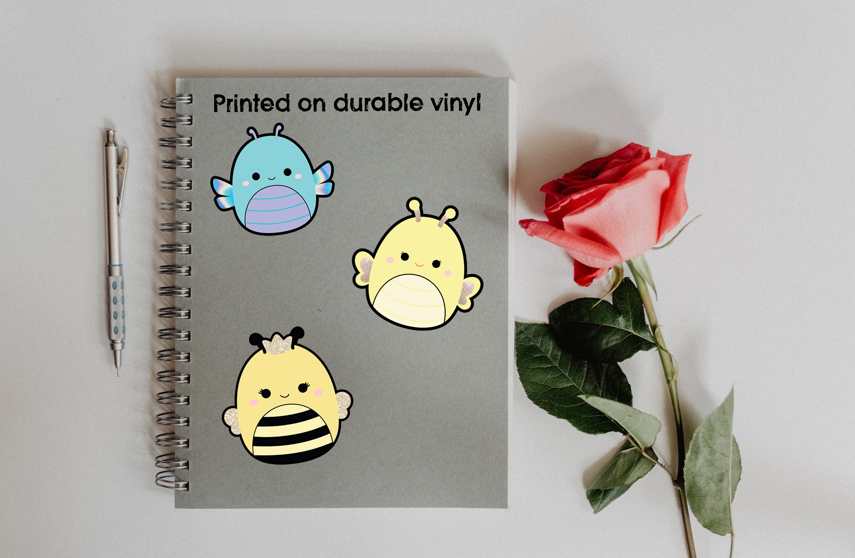 Squishmallow Sticker Pack | Bugs & Insects - Etsy