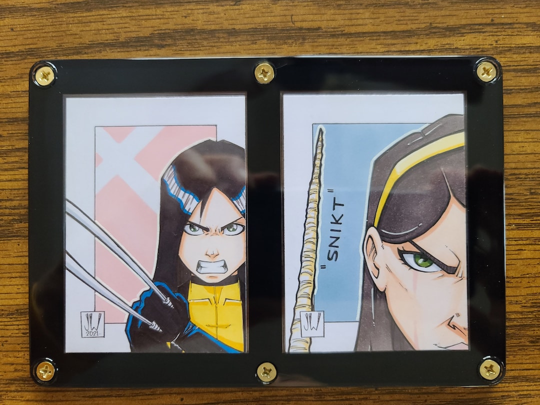 Custom Comic Sketchcard - 2.5” X 3.5” - Marvel DC - Perfect Birthday ...