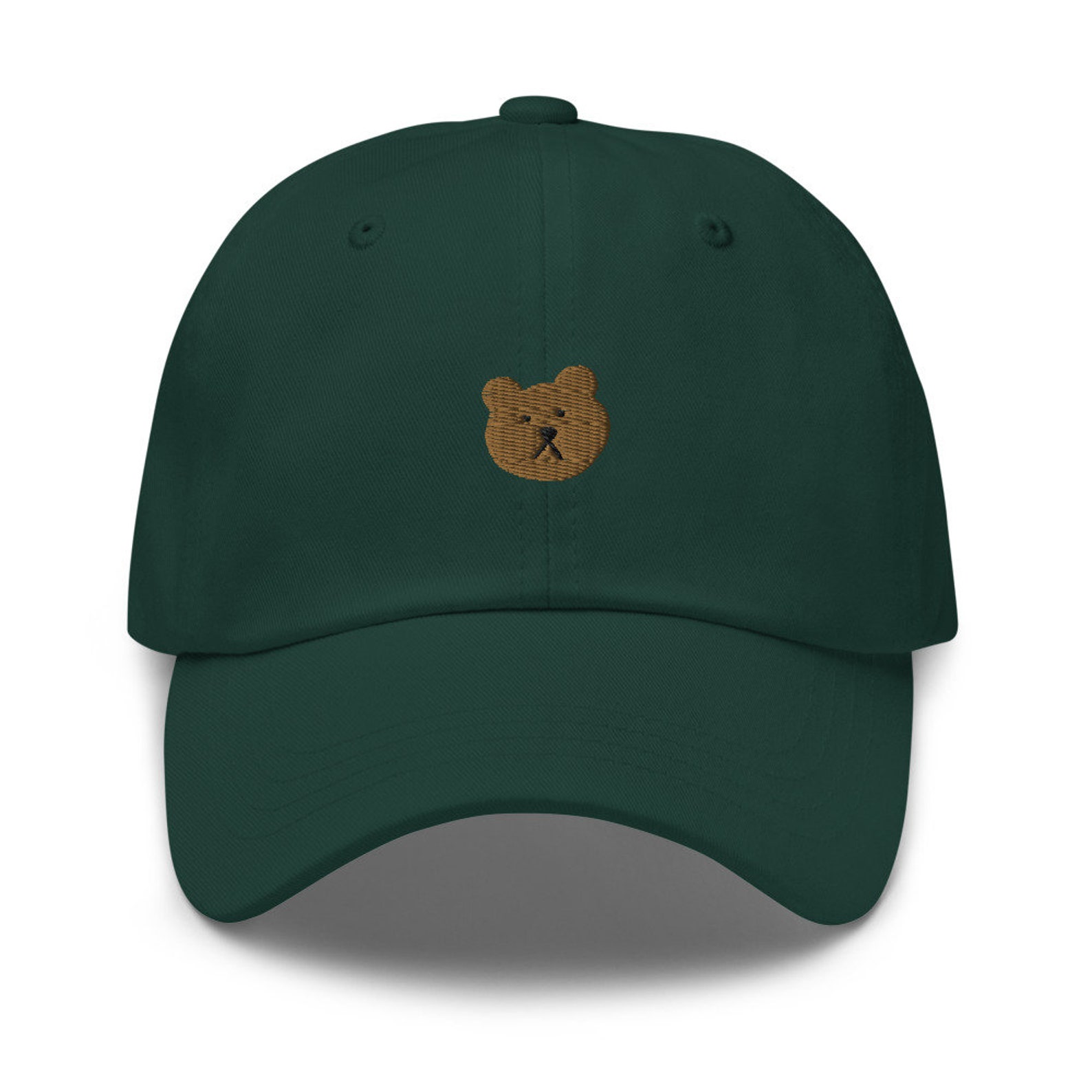 Teddy Bear Embroidered Dat Hat, Dad Hat Embroidered, Unstructured 6 ...