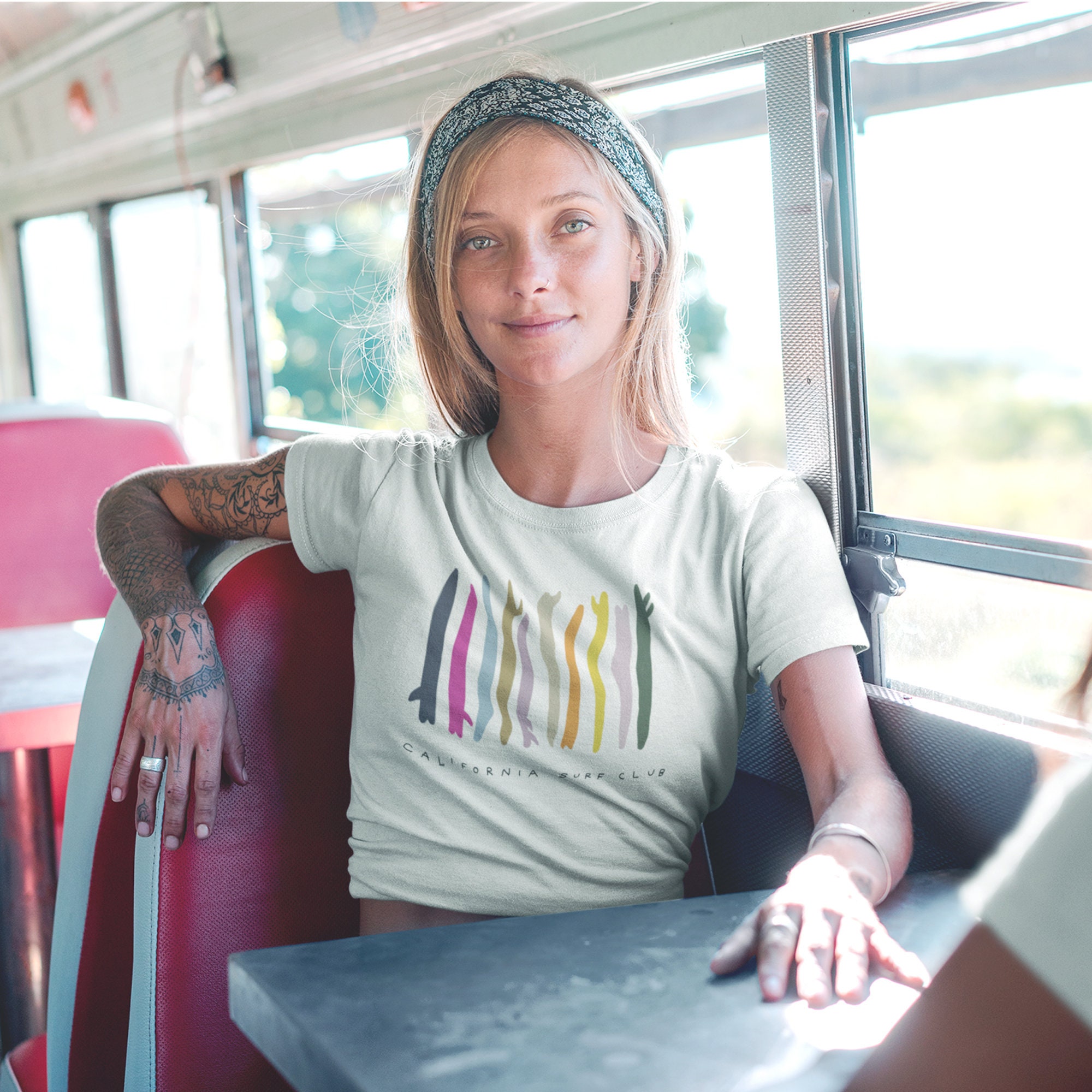 California Surf Club Shirt, Unisex - Surf Shirt, Surfboard, Surf Art ...