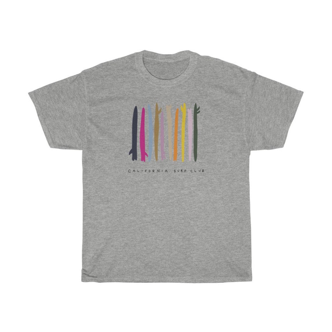 California Surf Club Shirt, Unisex - Surf Shirt, Surfboard, Surf Art ...