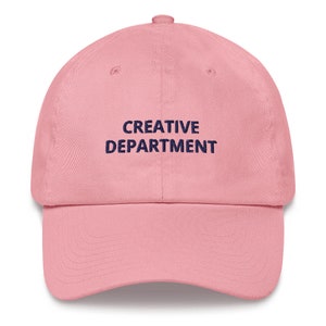 Creative Department Embroidery Dat Hat, Unisex (4 Colors) Simple Design ...