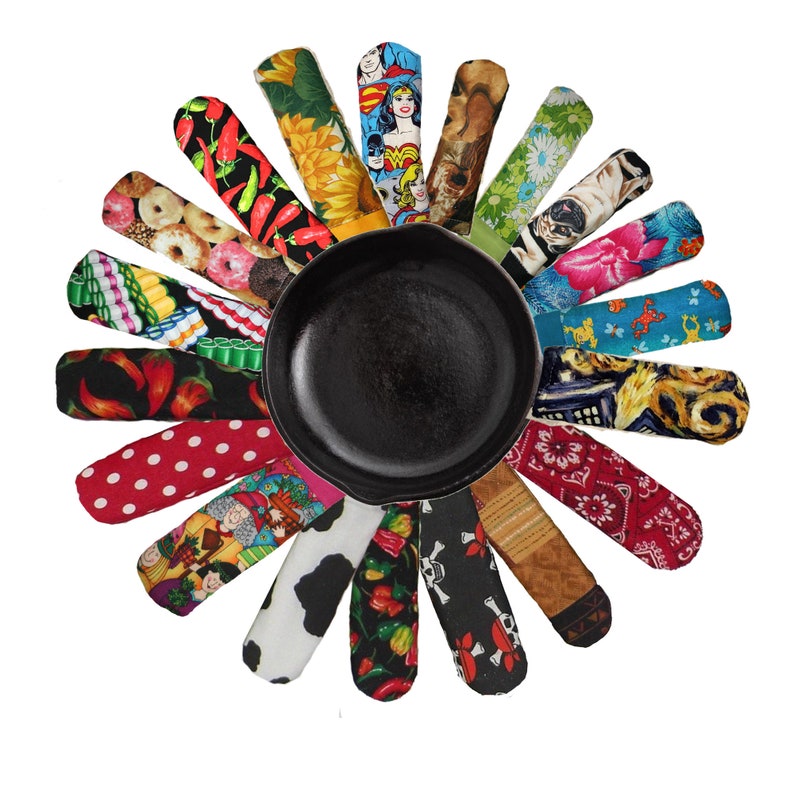 Cute Ladybugs... Skillet Mitt Cast Iron Skillet Handle Cover - Etsy