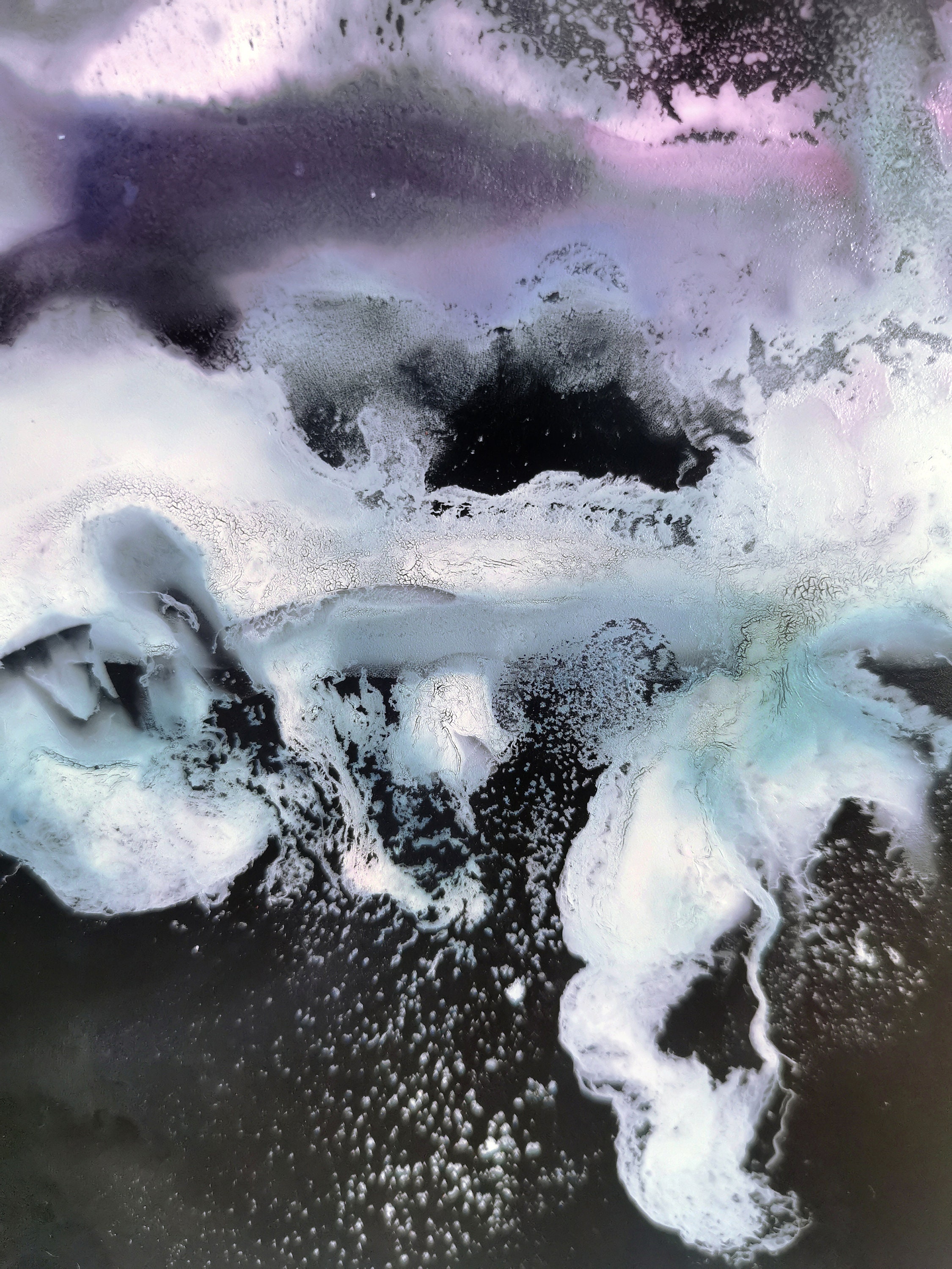 ORIGINAL One of a kind Alcohol Ink Fluid Art Abstract | Etsy