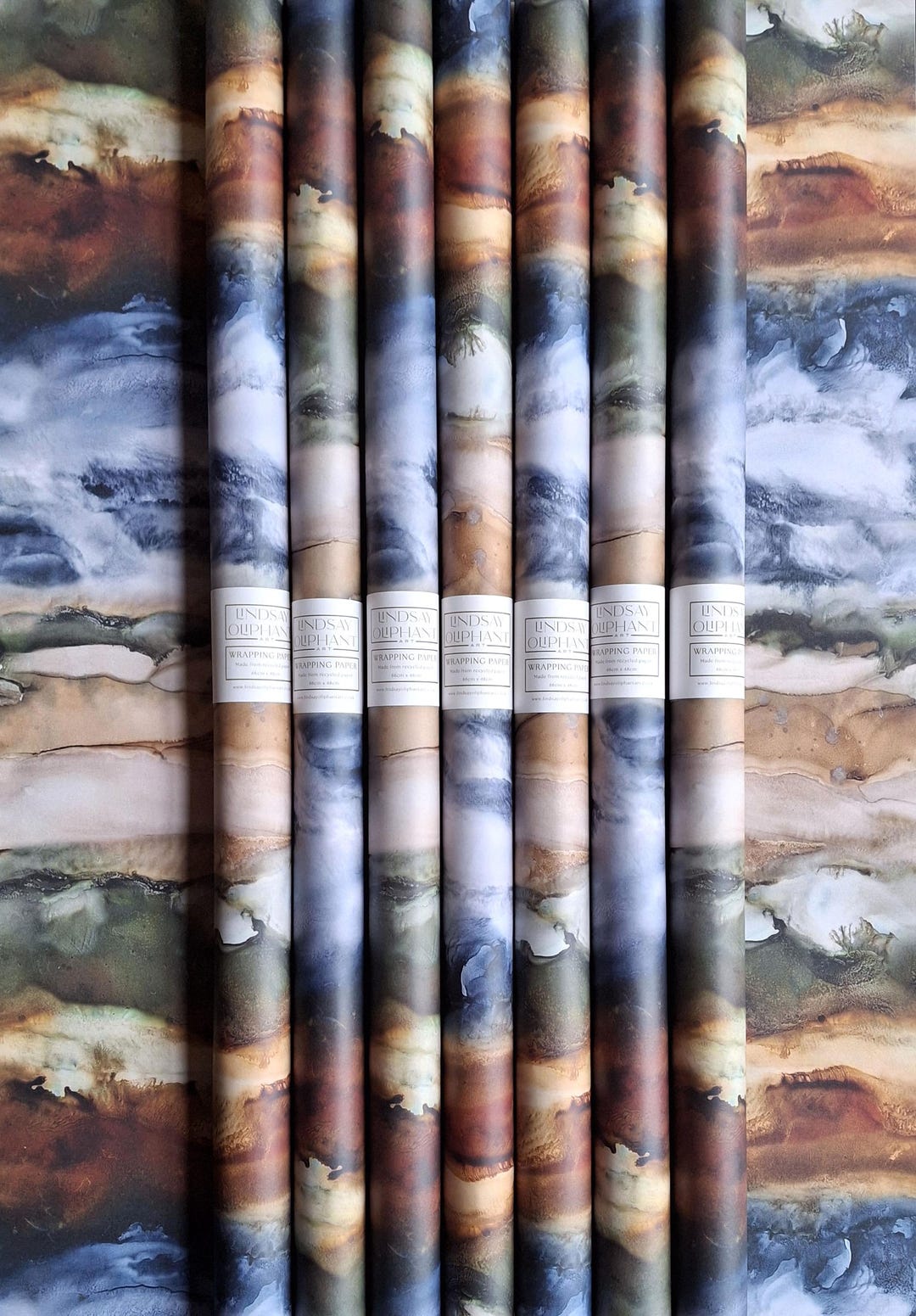 Layers of the Lake District - Wrapping Paper Sheet - Etsy