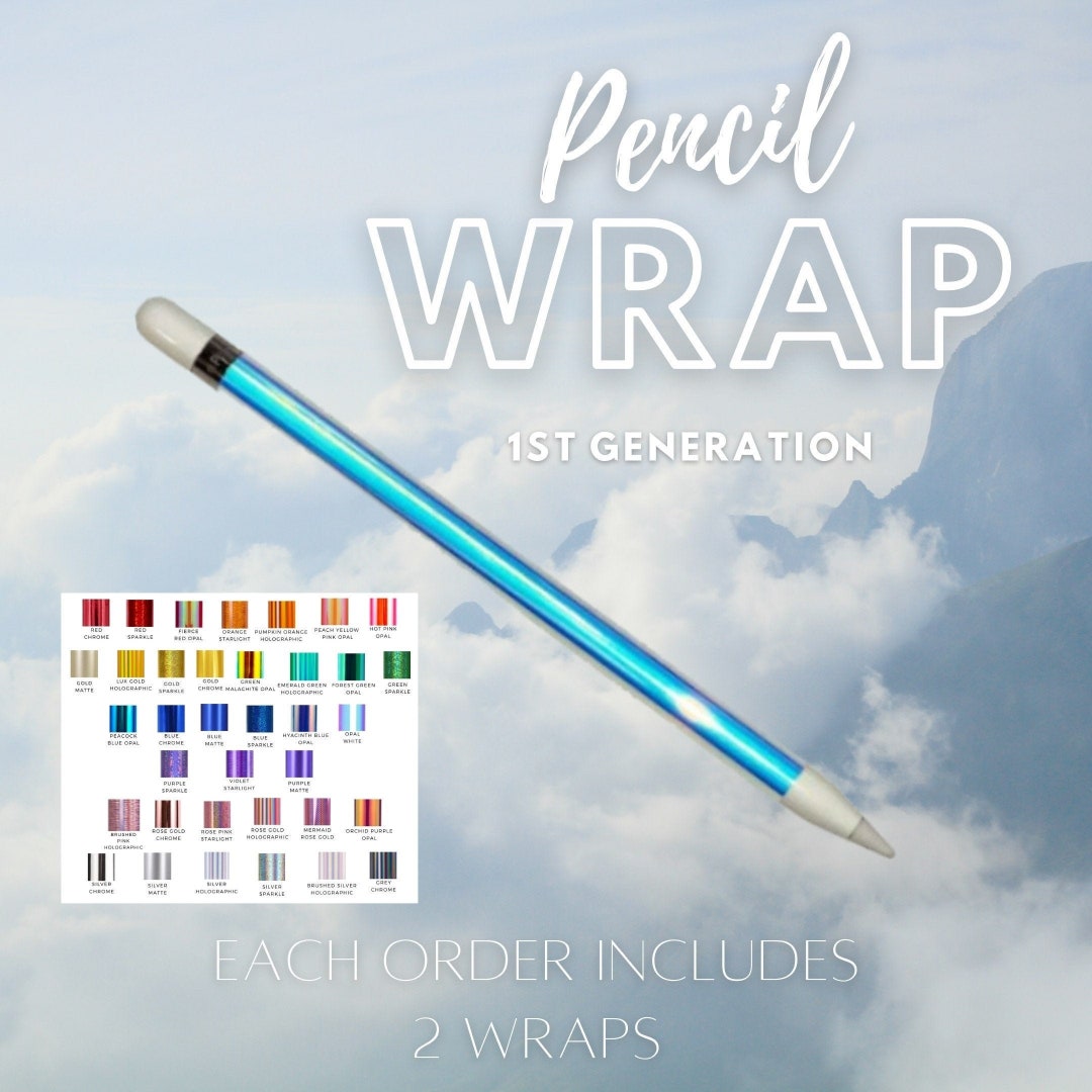 2x Pencil Vinyl Wraps Multiple Colors Available Stylus - Etsy
